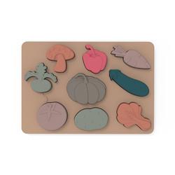 Cina Le verdure modellano Montessori che i puzzle imbarazzano il materiale del silicone del commestibile in vendita