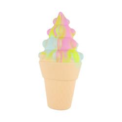 China 3D Colorful Silicone Ice Cream Teether For Baby Stress Relief Psychology for sale