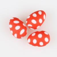 China Egg Shape DIY Silicone Teething Bead Chewable For Necklace Making for sale