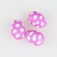 China Egg Shape DIY Silicone Teething Bead Chewable For Necklace Making for sale