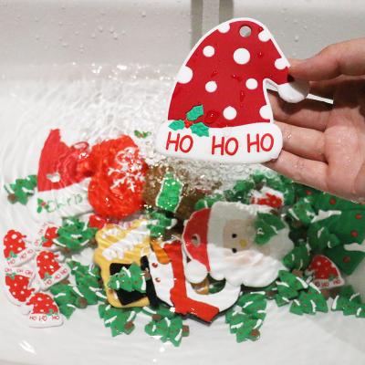 China Christmas Hat Silicone Teething Bead Chewable BPA Free For Infant Baby for sale