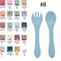 China Modern Style Silicone Dinnerware Set , BPA Free Baby Silicone Plate bowl cup bib spoon fork feeding Set for sale