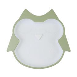 China BPA Free Infant Silicone Feeding Plate Waterproof With Suction Bottom for sale