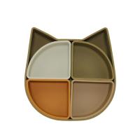 China Cat Face Style Silicone Section Plate With CE BSCI Certification for sale