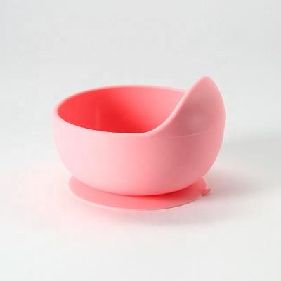 China Multi Colors Durable Silicone Bowl Set Soft Flexible For Baby Feeding for sale