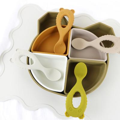 Cina La stuoia di posto impermeabile libera del silicone dei bambini di BPA non slitta la tovaglietta riutilizzabile per l'alimentazione del bambino in vendita