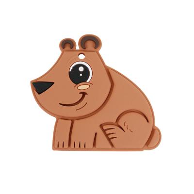 Cina Bambino Teether BPA Eco libero del silicone del commestibile dell'orso amichevole in vendita