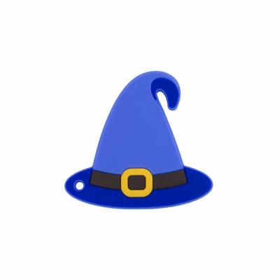 Cina Silicone Teether, giocattolo di Halloween del cappello delle streghe mettere i denti di Halloween del cereale di Candy in vendita