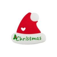 China Custom Silicone Baby Teether With Halloween Ghost Gingerbread Man Shape for sale