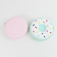 China Mini Silicone Donut Shoulder Bag Waterproof Colorful Multi Functional for sale