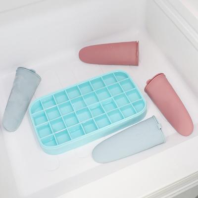 Cina DIY ha personalizzato le muffe del silicone per il ghiaccio Lolly Ice Cream del ghiacciolo in vendita