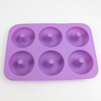 China Multi Functional Silicone Donut Mold , Silicone Baking Mould For Dessert Making for sale
