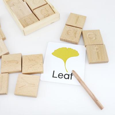 China 26 Alphabet Letters Children Wooden Toys Educational For Children Students for sale
