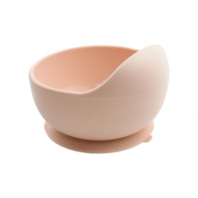 Cina Il bambino non tossico del silicone di aspirazione lancia BPA libero per il cibo del bambino del bambino in vendita