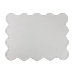 China Baby Toddler Silicone Non Slip Table Mat With Custom Laser Logo Debossed Printing for sale