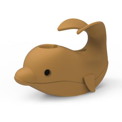 Cina La sicurezza animale del rubinetto di vasca di forma del silicone riguarda la morbidezza sicura per il bambino in vendita