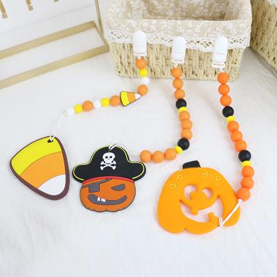 Cina Perle focali di vendita calde del silicone di Halloween per i keychains mettere i denti del bambino DIY in vendita