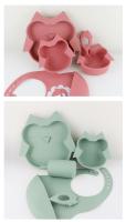 China Multi Purpose Silicone Tableware Set Non Stick Versatile Use for sale