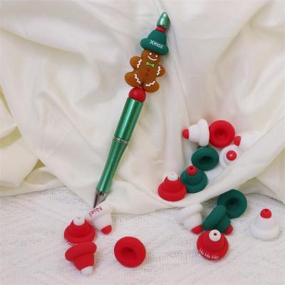 China MOQ 200pcs Silicone Teething Bead Organic Silicone Teething Beads - Safe & Durable for DIY pens make key chain for sale