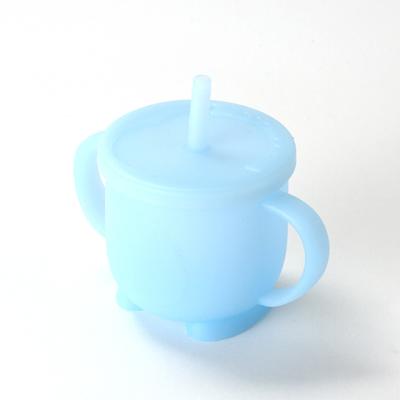 Cina Tazza di silicone per bambini di qualità alimentare per un'alimentazione facile e comoda in vendita