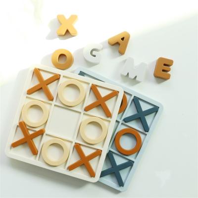 Cina Intervallo di età 1-4 Puzzle di silicone promuove lo sviluppo cognitivo Educativo Puzzle di silicone XO Giocattoli in vendita