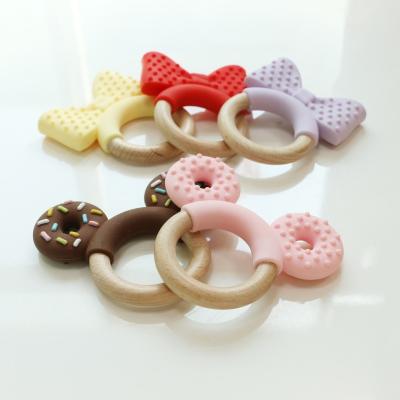 China Flexible Silicone Baby Teether Set With Non-Toxic Material And Cute Animal Designs Newborn Baby Dummy Teething Toys for sale