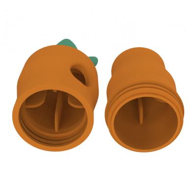 Cina Carrot Pet Accessories Animal Shape Indestructible Pet Squeak Dog Pet Toys Dog Ball Chew Toys Aggressive Chewer Dog Ball Toy in vendita
