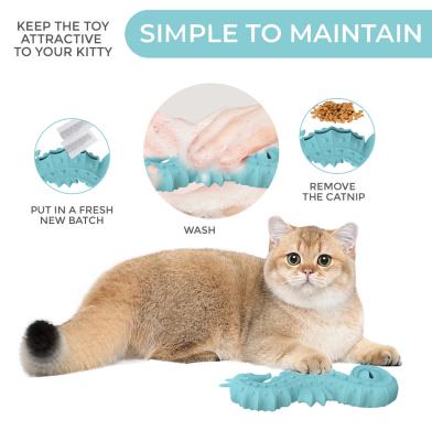 Cina Hot Sale BPA Free Silicone Seahorse Dog Puzzle Toy Egg Puppy Food Slow Feeder Pet Dog Interactive Silicone PET CHEW TOYS in vendita