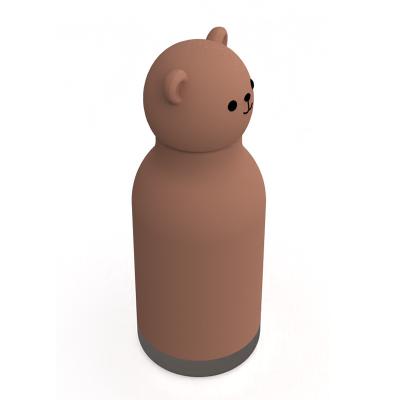 Cina Bear Design Originale Custom Food Grade Silicone 304 Acciaio Inossidabile Bambini di ritorno a scuola compleanno Coppe d'acqua bambino Coppa di allenamento in vendita