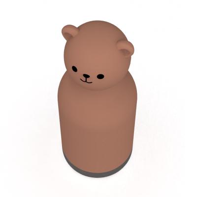 Cina Bear Design Originale Custom Food Grade Silicone 304 Acciaio Inossidabile Bambini di ritorno a scuola compleanno Coppe d'acqua bambino Coppa di allenamento in vendita