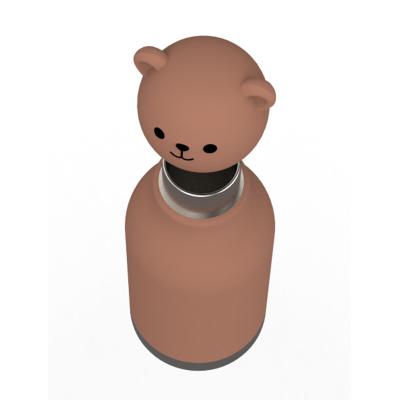 Cina Bear Design Originale Custom Food Grade Silicone 304 Acciaio Inossidabile Bambini di ritorno a scuola compleanno Coppe d'acqua bambino Coppa di allenamento in vendita