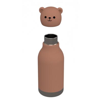 Cina Bear Design Originale Custom Food Grade Silicone 304 Acciaio Inossidabile Bambini di ritorno a scuola compleanno Coppe d'acqua bambino Coppa di allenamento in vendita