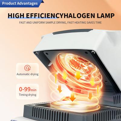 China High Accuracy Halogen Moisture Meter for Fully Automatic Moisture Content Detection for sale