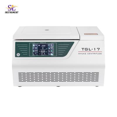 China Centrífuga de laboratório de alta velocidade de 18500 rpm de grau profissional com construção metálica à venda