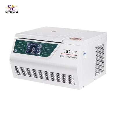China Centrífuga de laboratório de alta velocidade de 18500 rpm de grau profissional com construção metálica à venda