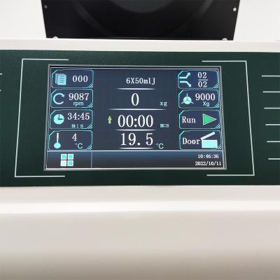 China Centrífuga de laboratório de alta velocidade de 18500 rpm de grau profissional com construção metálica à venda