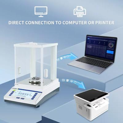China Digital Electronic Scale for Lab Balances 1mg/0.1mg Precision and Automatic Calibration for sale
