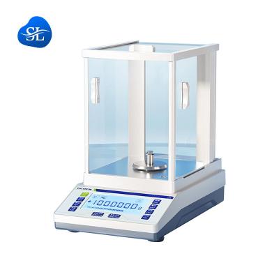 China Balança analítica de aço inoxidável de alta precisão 0,001 g para balança de laboratório à venda
