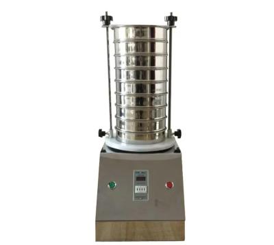 China Vertical Vibrating Motor Multilayer Particle Size Analysis Sieve Shaker 200mm 300mm for sale