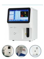 China Class II Fully Automatic 3 Part Hematology Analyzer 21 Parameters 10.4 Inch Touch Screen for sale