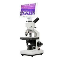 China Digital Monocular Microscope 40X-1000X Zoom with 7 Inch IPS Screen and LED Light Source for sale