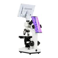 China Digital Monocular Microscope 40X-1000X Zoom with 7 Inch IPS Screen and LED Light Source for sale
