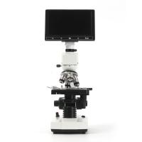 China Digital Monocular Microscope 40X-1000X Zoom with 7 Inch IPS Screen and LED Light Source for sale