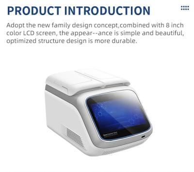 China Medische gradiënt thermische cycler voor PCR genen Life Science apparatuur Automatische warmdeksel Te koop