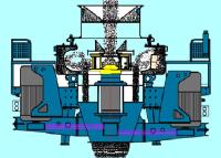 China VSI Vertical Shaft Crusher 132kw Artificial Sand Making Machine for sale
