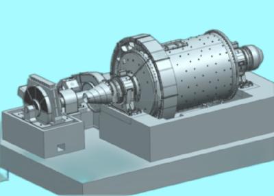 Cina Mulino stridente asciutto di marmo del mulino a palle 30t del minerale metallifero 2400x4500   320kw in vendita