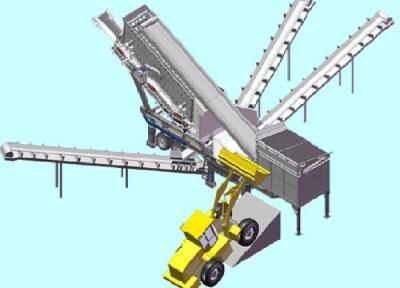Κίνα YG2160B8522       B500 κινητός θραυστήρας αντιολισθητικών αλυσίδων   Κινητός θραυστήρας, φορητές συντετριμμένες εγκαταστάσεις προς πώληση
