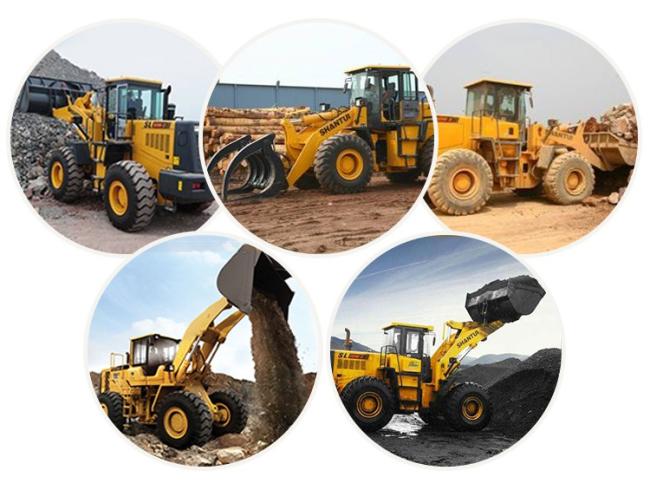 Shantui wheel loader SL50W earth moving equipment loaders