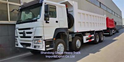 中国 中国製 シノトラック ホウ 400hp ティッパー 8x4 ミニ 60トン キャンター 新しいダンプトラック 販売のため