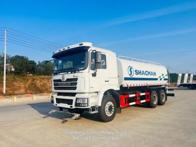 China Shacman Water Tanker Truck 20m3 F2000 6× 4 Sprinkler Truck for sale
